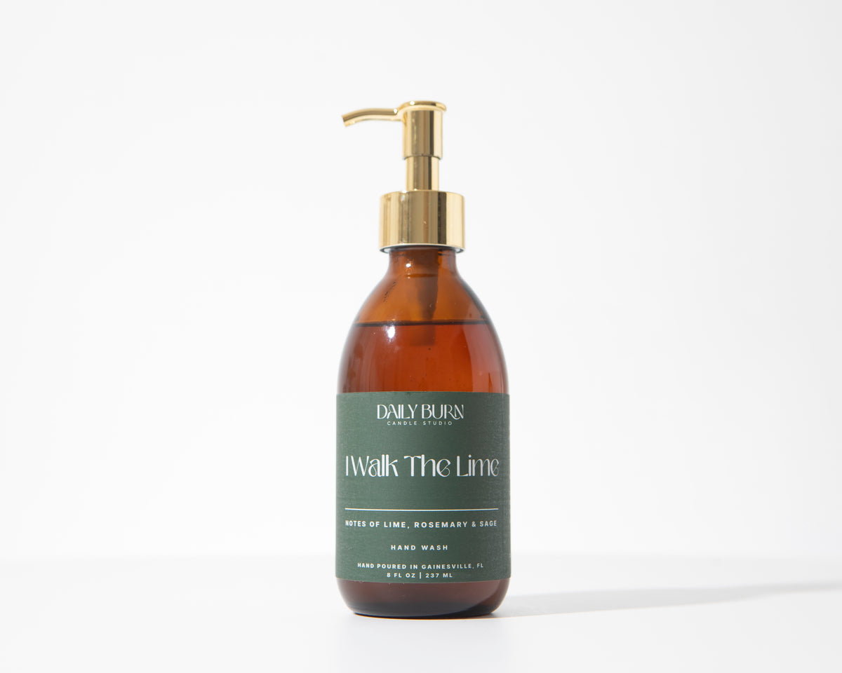 I Walk The Lime Hand Wash – Daily Burn Candle Studio